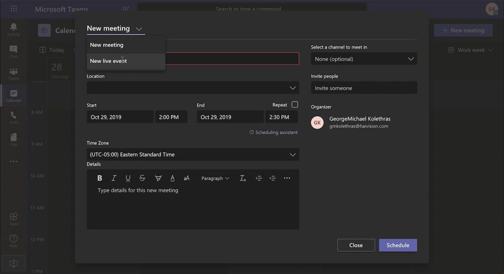 How to Set Up a Video Encoder for Teams | Haivision
