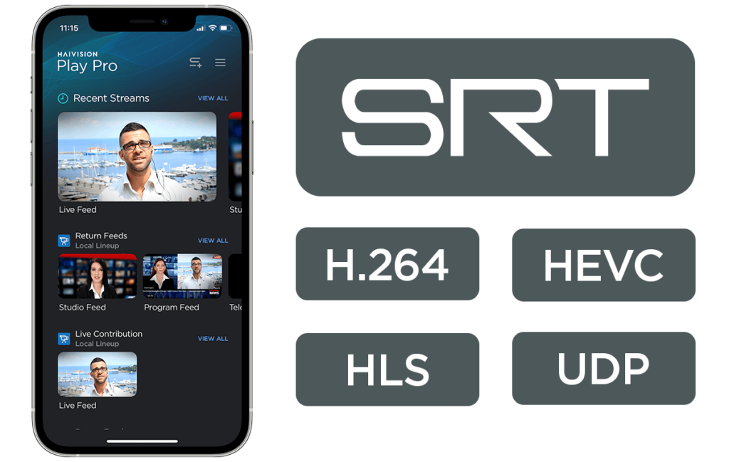 Haivision Play Pro Free SRT Mobile Applicaion