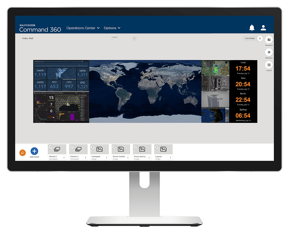 Optimizing Tactical Operations Centers } Haivision