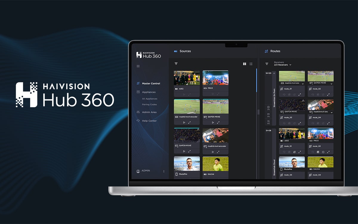 Haivision Hub 360: Centrally Manage Your Broadcast Ecosystem