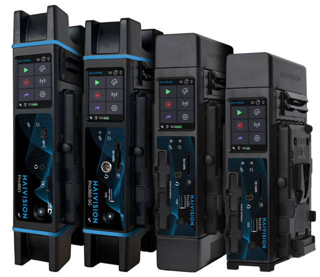 Haivision Pro Mobile Video Transmitter for Live Broadcast