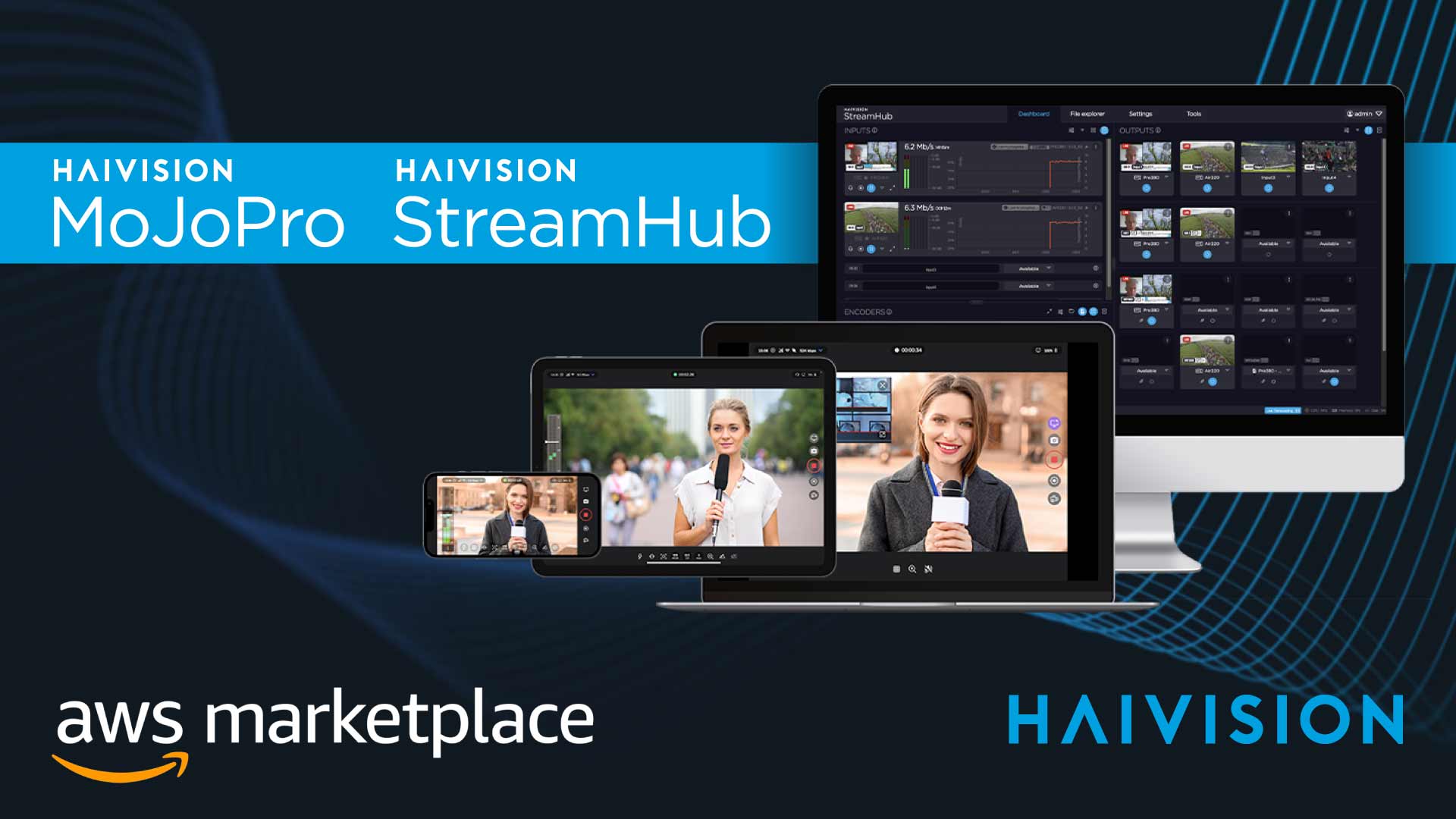 Haivision StreamHub and MoJoPro Now on AWS