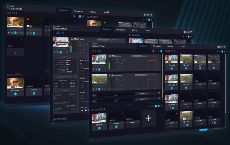 Haivision StreamHub Receiver & Distribution Platform