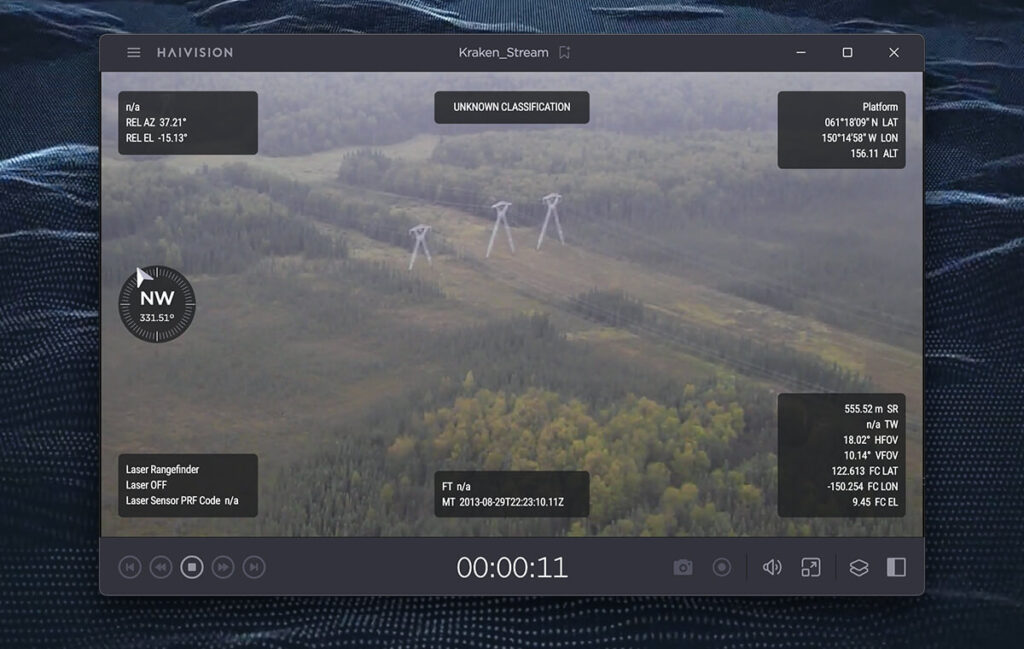 Haivision Play ISR Software-Based Low Latency Video Player