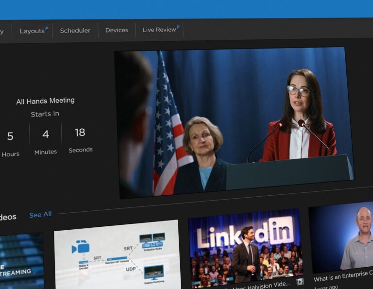 DoDIN APL Certified HMP IPTV System | Haivision
