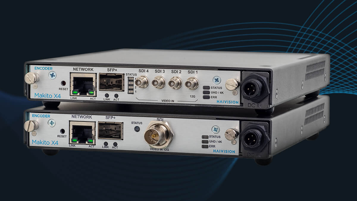 Makito X4 Video Encoder | Haivision