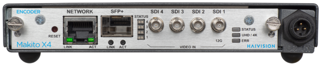 Makito X4 Ultra-Low Latency Video Encoder | Haivision