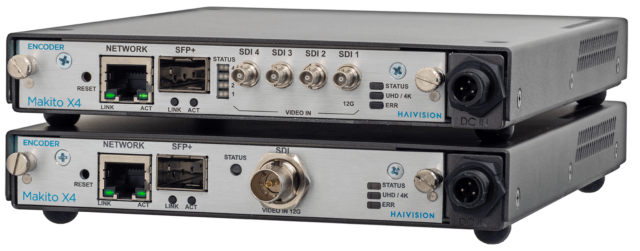Makito X4 Ultra-Low Latency Video Encoder | Haivision