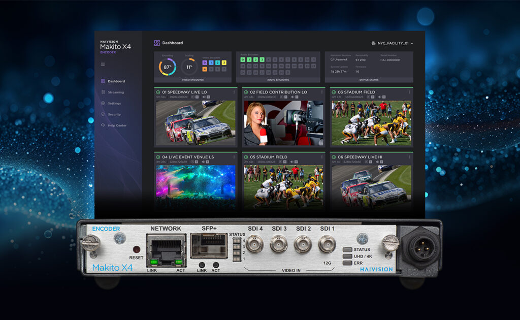 Enhance your broadcasts with the new Makito X4 encoder update